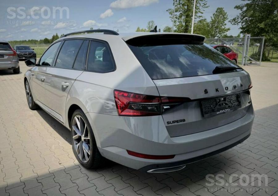 Skoda SuperB 2021 in Vilnius, with an engine capacity of 2.00 L and mileage of 204 thousand km for 24699 €, photo 9 on AUTOMOTO.COM.LV