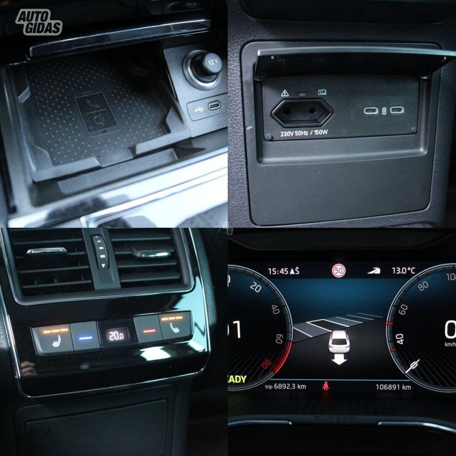 Skoda SuperB 2022 in Vilnius, with an engine capacity of 1.40 L and mileage of 107 thousand km for 25750 €, photo 16 on AUTOMOTO.COM.LV