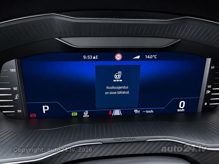 Skoda SuperB 2023 Pērnava, ar dzinēja tilpumu 2.00 L un nobraukumu 101 tūkst. km par 28990 €, foto 11 vietnē AUTOMOTO.COM.LV