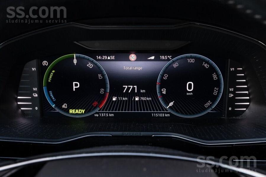 Skoda SuperB 2023 Rīga, ar dzinēja tilpumu 1.40 L un nobraukumu 115 tūkst. km par 24150 €, foto 32 vietnē AUTOMOTO.COM.LV