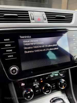 Skoda SuperB 2023 in Tallinn, with an engine capacity of 1.40 L and mileage of 140 thousand km for 17900 €, photo 20 on AUTOMOTO.COM.LV
