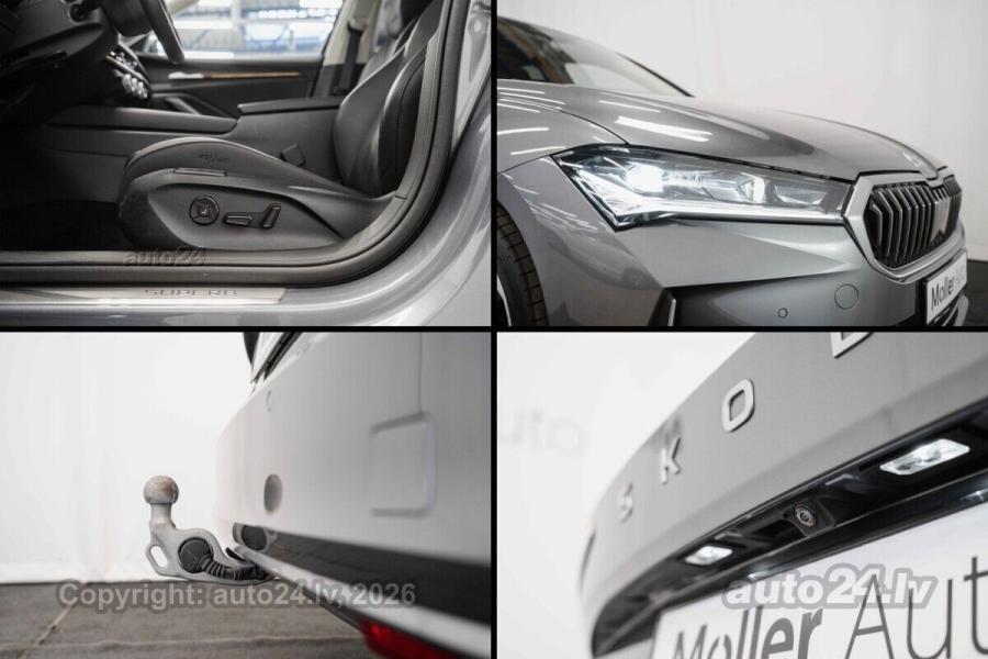 Skoda SuperB 2024 in Tallinn, with an engine capacity of 2.00 L and mileage of 90 thousand km for 36900 €, photo 16 on AUTOMOTO.COM.LV
