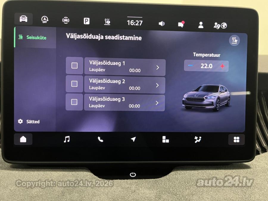 Skoda SuperB 2026 Tallina, ar dzinēja tilpumu 2.00 L un nobraukumu 9 tūkst. km par 47500 €, foto 23 vietnē AUTOMOTO.COM.LV