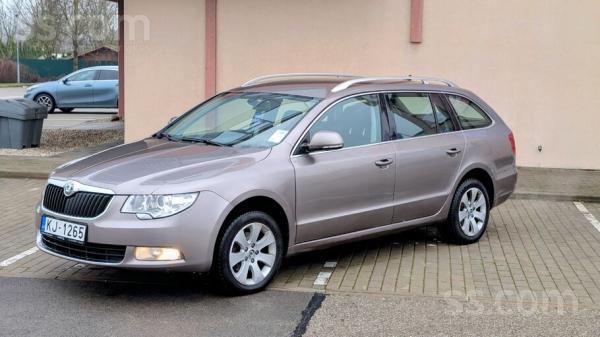Violet Skoda SuperB 2010 in Jelgava, with an engine capacity of 1.60 L and mileage of 298 thousand km for 2350 €, photo 2 on AUTOMOTO.COM.LV