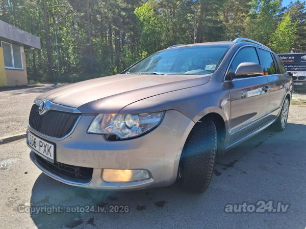 Violet Skoda SuperB 2011 in Tallinn, with an engine capacity of 2.00 L and mileage of 370 thousand km for 3299 €, photo 2 on AUTOMOTO.COM.LV