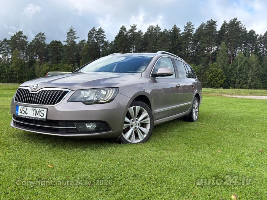 Violet Skoda SuperB 2014 in Narva, with an engine capacity of 2.00 L and mileage of 351 thousand km for 7000 €, photo 1 on AUTOMOTO.COM.LV