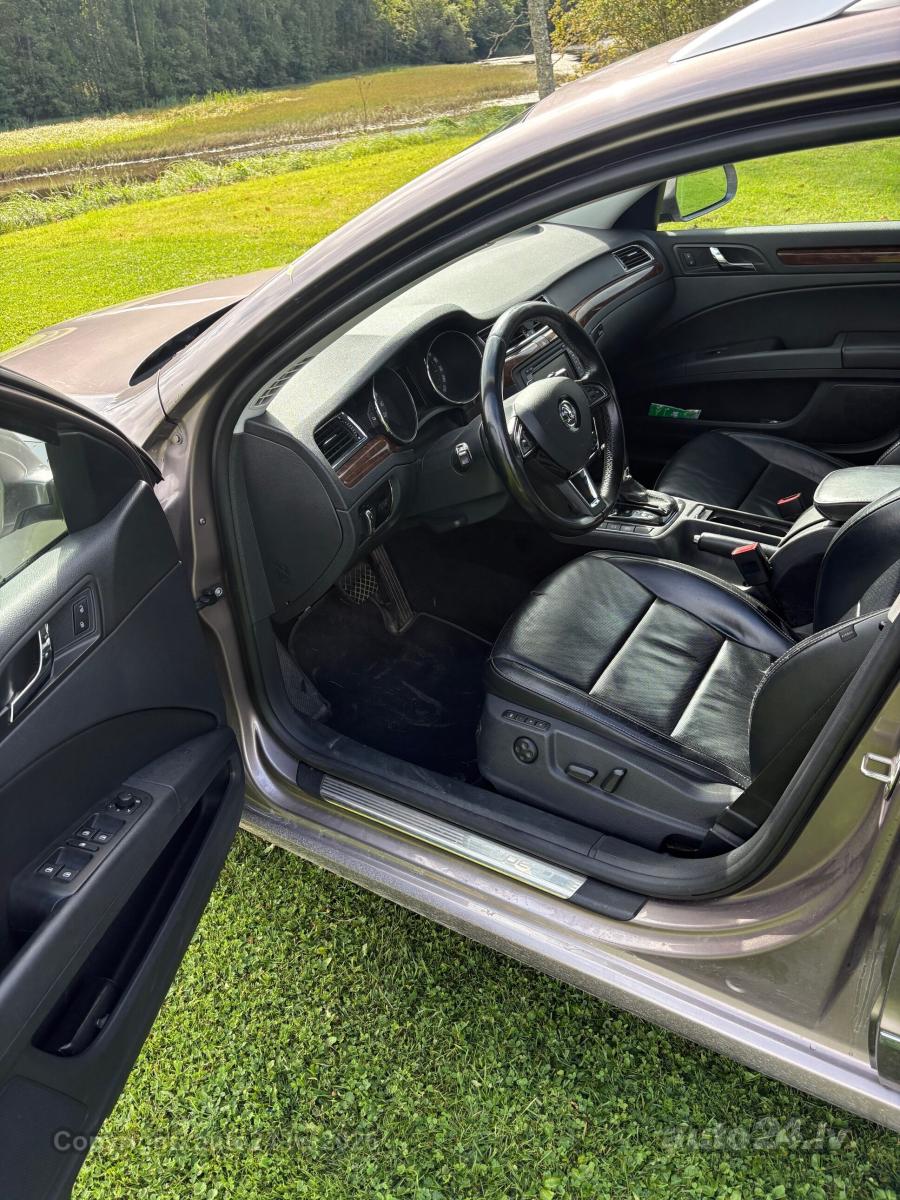 Violet Skoda SuperB 2014 in Narva, with an engine capacity of 2.00 L and mileage of 351 thousand km for 7000 €, photo 6 on AUTOMOTO.COM.LV
