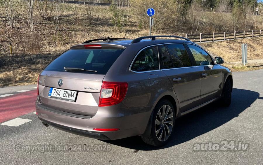 Violet Skoda SuperB 2015 in Tallinn, with an engine capacity of 1.80 L and mileage of 149 thousand km for 9500 €, photo 4 on AUTOMOTO.COM.LV