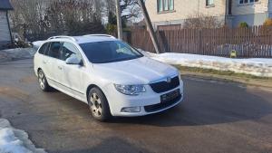 Balts Skoda SuperB 2010 Viļņa, ar dzinēja tilpumu 2.00 L un nobraukumu 320 tūkst. km par 4250 €, foto 13 vietnē AUTOMOTO.COM.LV