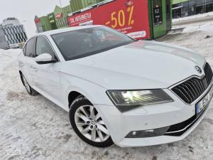 White Skoda SuperB 2016 in Vilnius, with an engine capacity of 2.00 L and mileage of 291 thousand km for 9700 €, photo  on AUTOMOTO.COM.LV