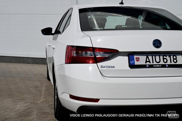 White Skoda SuperB 2016 in Kretinga, with an engine capacity of 1.60 L and mileage of 265 thousand km for 7999 €, photo 10 on AUTOMOTO.COM.LV