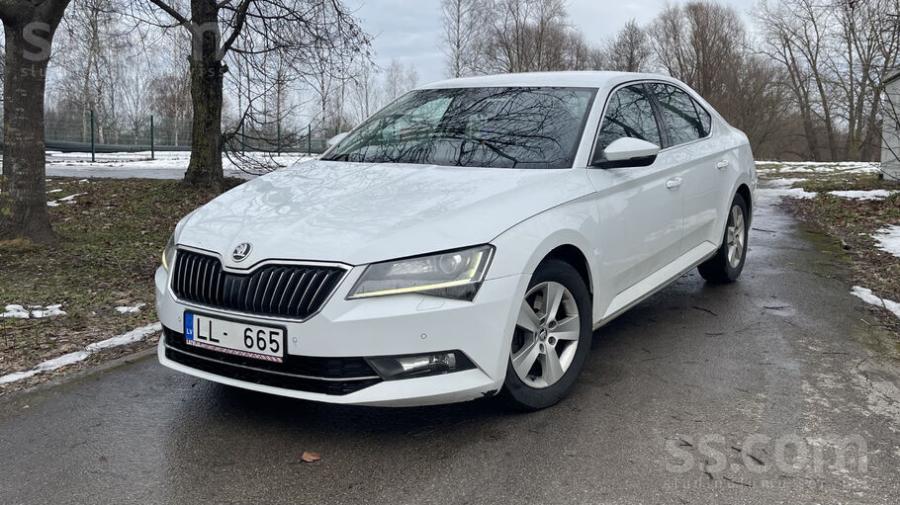 Balts Skoda SuperB 2016 Rīga, ar dzinēja tilpumu 1.80 L un nobraukumu 290 tūkst. km par 6900 €, foto 1 vietnē AUTOMOTO.COM.LV