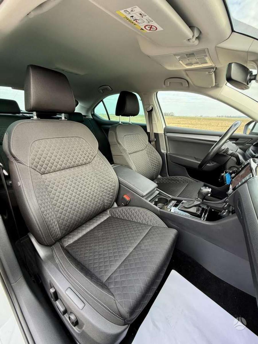 Balts Skoda SuperB 2016 Vilkaviškis, ar dzinēja tilpumu 1.97 L un nobraukumu 267 tūkst. km par 10700 €, foto 22 vietnē AUTOMOTO.COM.LV