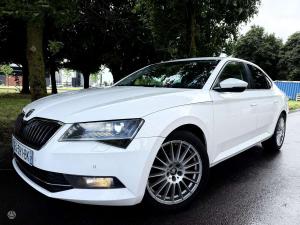 Balts Skoda SuperB 2016 Kauņa, ar dzinēja tilpumu 1.97 L un nobraukumu 247 tūkst. km par 9350 €, foto  vietnē AUTOMOTO.COM.LV