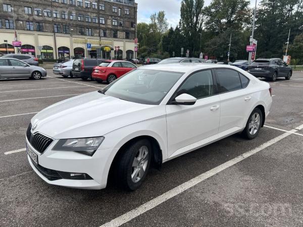 White Skoda SuperB 2016 in Jurmala, with an engine capacity of 1.60 L and mileage of 180 thousand km for 8500 €, photo 1 on AUTOMOTO.COM.LV