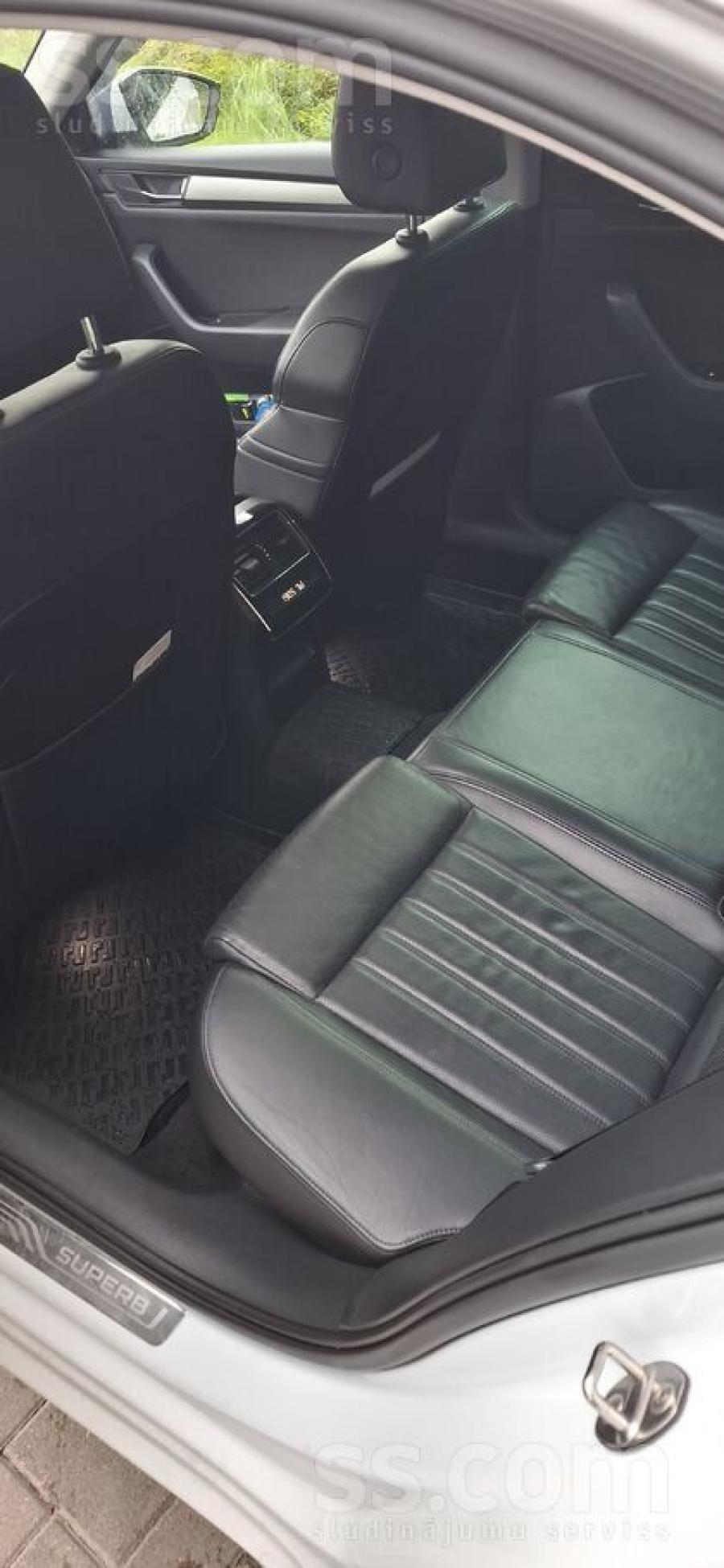 Balts Skoda SuperB 2016 Rīga, ar dzinēja tilpumu 2.00 L un nobraukumu 339 tūkst. km par 9000 €, foto 8 vietnē AUTOMOTO.COM.LV