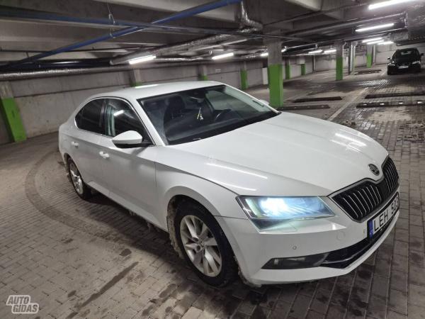 Balts Skoda SuperB 2017 Viļņa, ar dzinēja tilpumu 2.00 L un nobraukumu 291 tūkst. km par 11300 €, foto 1 vietnē AUTOMOTO.COM.LV