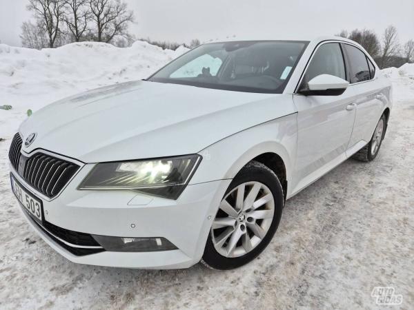 White Skoda SuperB 2017 in Vilnius, with an engine capacity of 2.00 L and mileage of 291 thousand km for 11300 €, photo 2 on AUTOMOTO.COM.LV