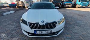 White Skoda SuperB 2017 in Vilnius, with an engine capacity of 2.00 L and mileage of 291 thousand km for 9200 €, photo 3 on AUTOMOTO.COM.LV