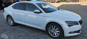 White Skoda SuperB 2017 in Vilnius, with an engine capacity of 2.00 L and mileage of 291 thousand km for 9200 €, photo 2 on AUTOMOTO.COM.LV