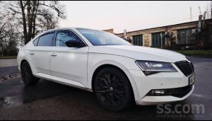 White Skoda SuperB 2018 in Riga, with an engine capacity of 1.60 L and mileage of 203 thousand km for 12250 €, photo 3 on AUTOMOTO.COM.LV