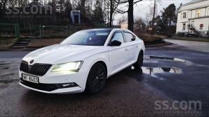 White Skoda SuperB 2018 in Riga, with an engine capacity of 1.60 L and mileage of 203 thousand km for 12250 €, photo 8 on AUTOMOTO.COM.LV