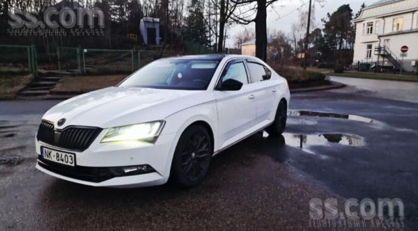 Balts Skoda SuperB 2018 Rīga, ar dzinēja tilpumu 1.60 L un nobraukumu 208 tūkst. km par 9990 €, foto 8 vietnē AUTOMOTO.COM.LV