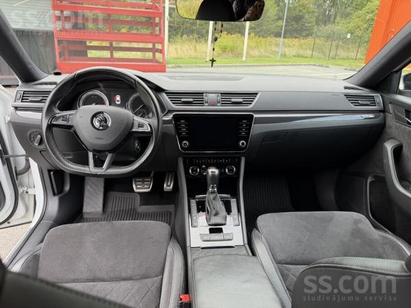 White Skoda SuperB 2018 in Riga, with an engine capacity of 1.80 L and mileage of 169 thousand km for 15900 €, photo 8 on AUTOMOTO.COM.LV