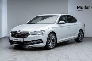White Skoda SuperB 2019 in Peetri, with an engine capacity of 2.00 L and mileage of 210 thousand km for 16150 €, photo  on AUTOMOTO.COM.LV