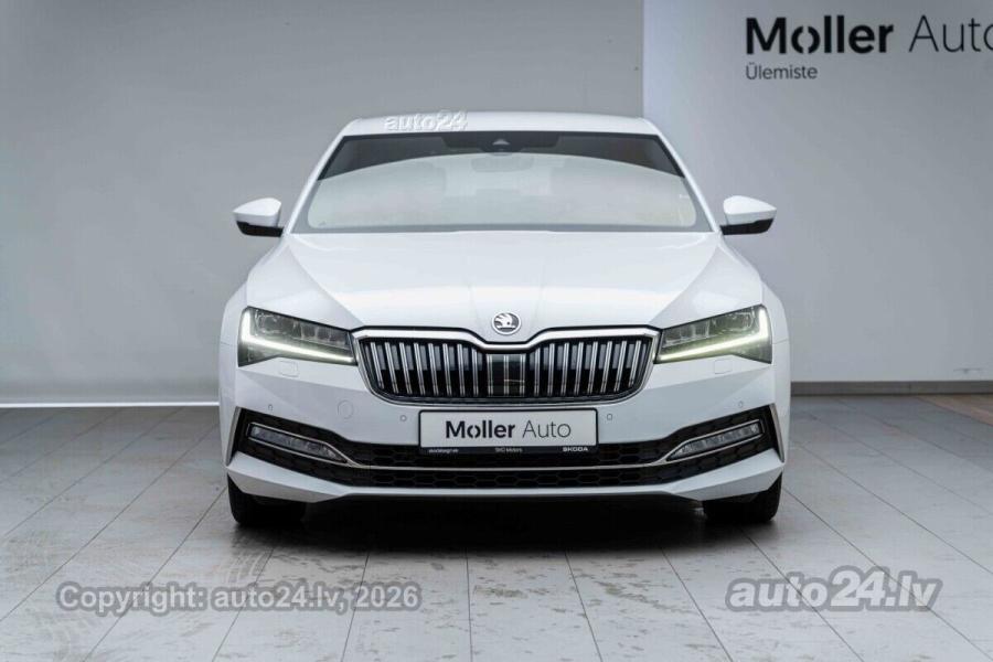 Balts Skoda SuperB 2019 Tallina, ar dzinēja tilpumu 2.00 L un nobraukumu 210 tūkst. km par 16150 €, foto 4 vietnē AUTOMOTO.COM.LV