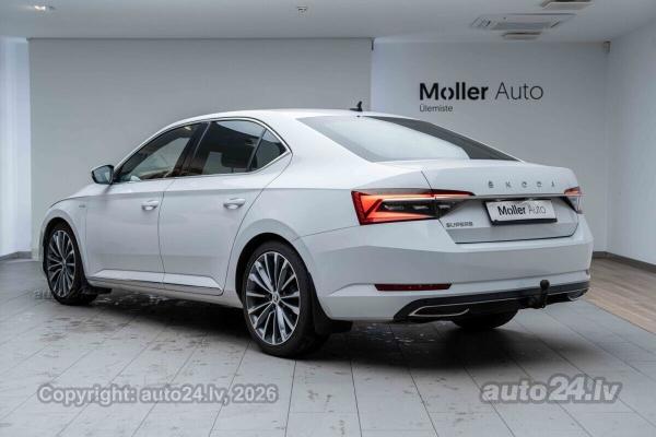 White Skoda SuperB 2019 in Tallinn, with an engine capacity of 2.00 L and mileage of 210 thousand km for 16150 €, photo 4 on AUTOMOTO.COM.LV