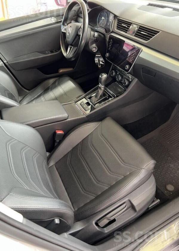 Balts Skoda SuperB 2019 Rīga, ar dzinēja tilpumu 2.00 L un nobraukumu 200 tūkst. km par 12900 €, foto 7 vietnē AUTOMOTO.COM.LV