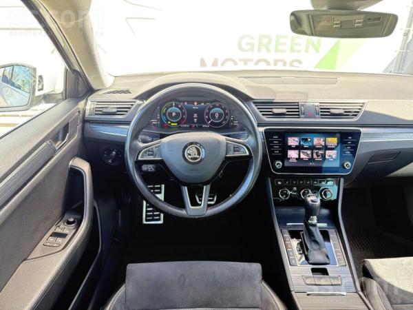 White Skoda SuperB 2020 in Riga, with an engine capacity of 1.40 L and mileage of 100 thousand km for 21500 €, photo 10 on AUTOMOTO.COM.LV