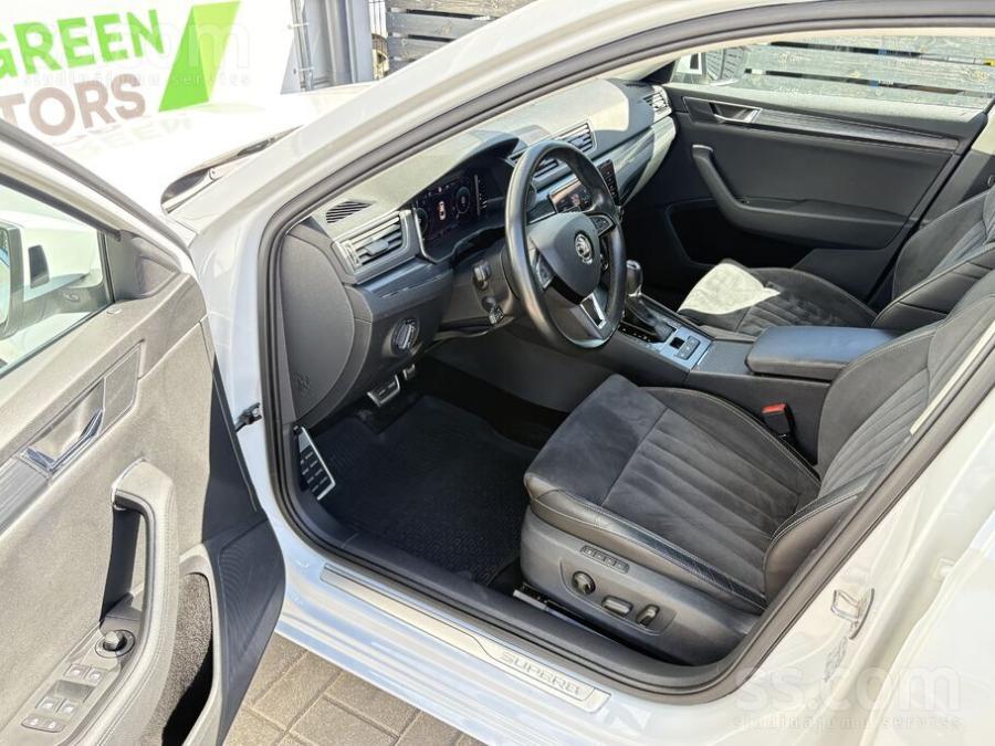 Balts Skoda SuperB 2020 Rīga, ar dzinēja tilpumu 1.40 L un nobraukumu 100 tūkst. km par 21500 €, foto 12 vietnē AUTOMOTO.COM.LV