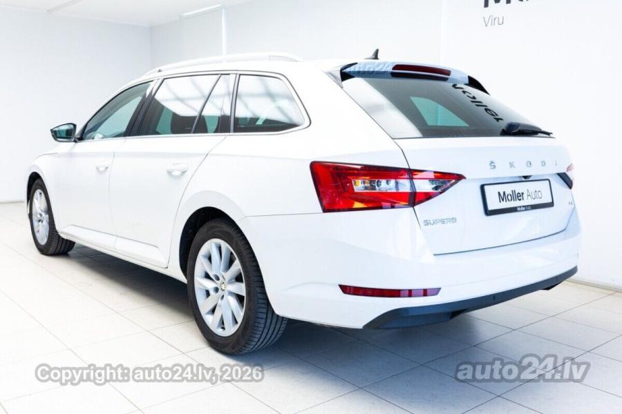 White Skoda SuperB 2020 in Johvi, with an engine capacity of 2.00 L and mileage of 152 thousand km for 22000 €, photo 7 on AUTOMOTO.COM.LV