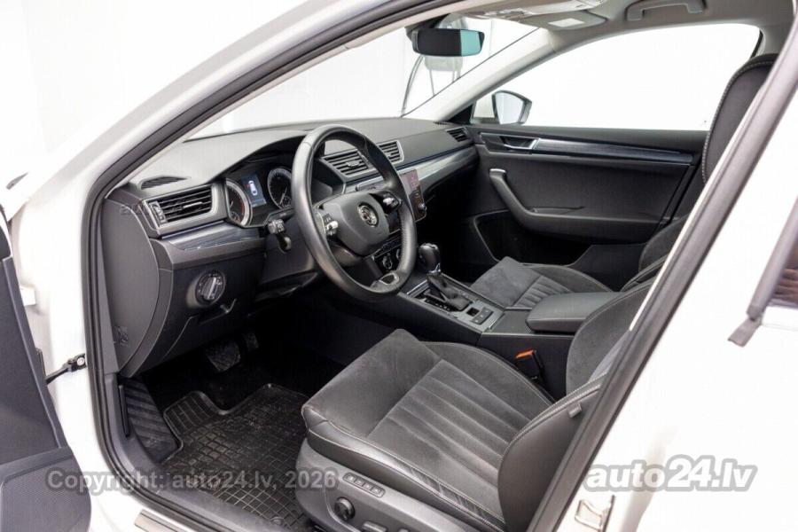 White Skoda SuperB 2020 in Johvi, with an engine capacity of 2.00 L and mileage of 152 thousand km for 22000 €, photo 12 on AUTOMOTO.COM.LV