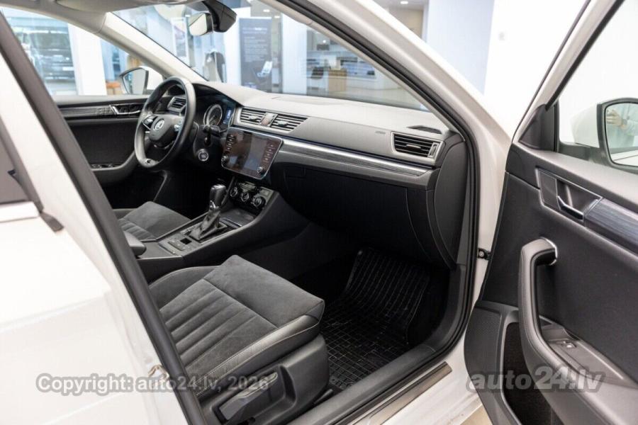 White Skoda SuperB 2020 in Johvi, with an engine capacity of 2.00 L and mileage of 152 thousand km for 22000 €, photo 13 on AUTOMOTO.COM.LV