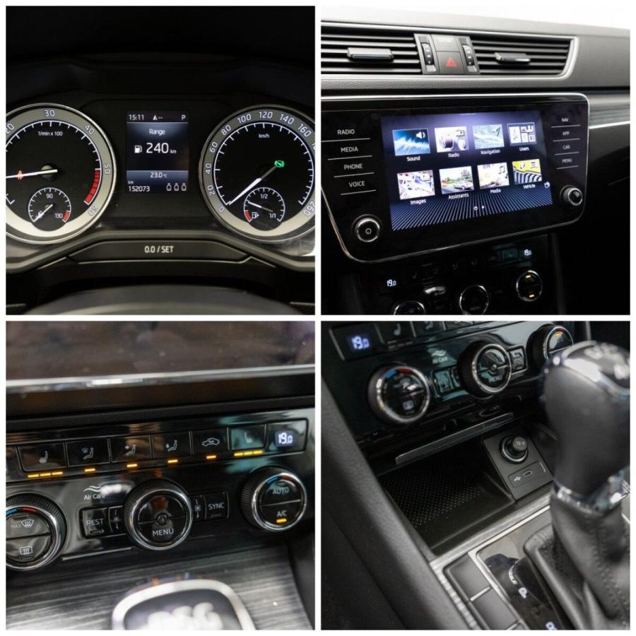 Balts Skoda SuperB 2020 Jehvi, ar dzinēja tilpumu 2.00 L un nobraukumu 152 tūkst. km par 22000 €, foto 26 vietnē AUTOMOTO.COM.LV