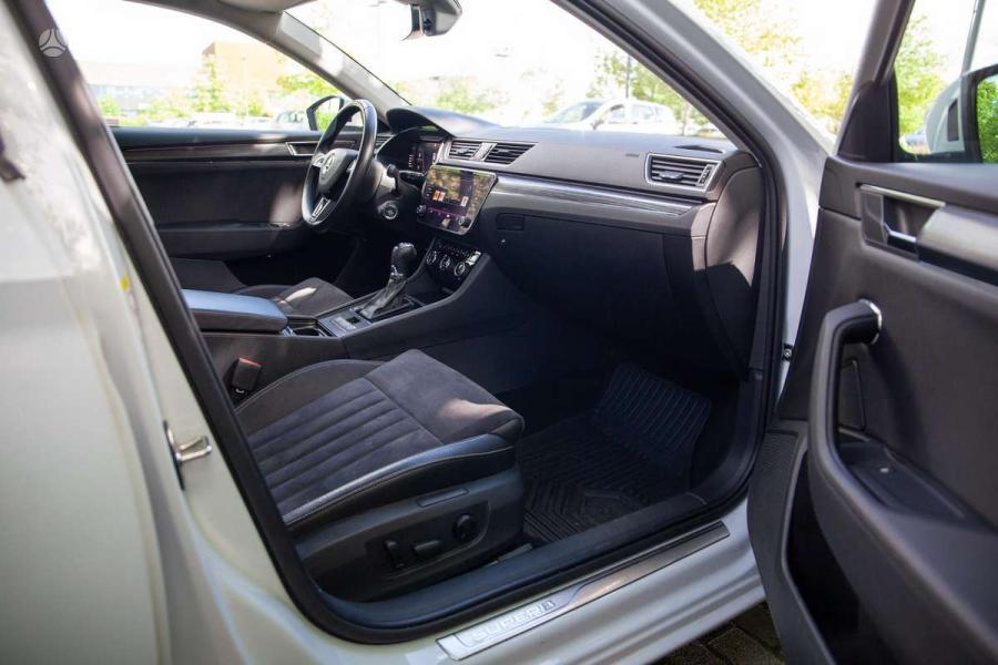 Balts Skoda SuperB 2020 Viļņa, ar dzinēja tilpumu 1.50 L un nobraukumu 204 tūkst. km par 13600 €, foto 17 vietnē AUTOMOTO.COM.LV