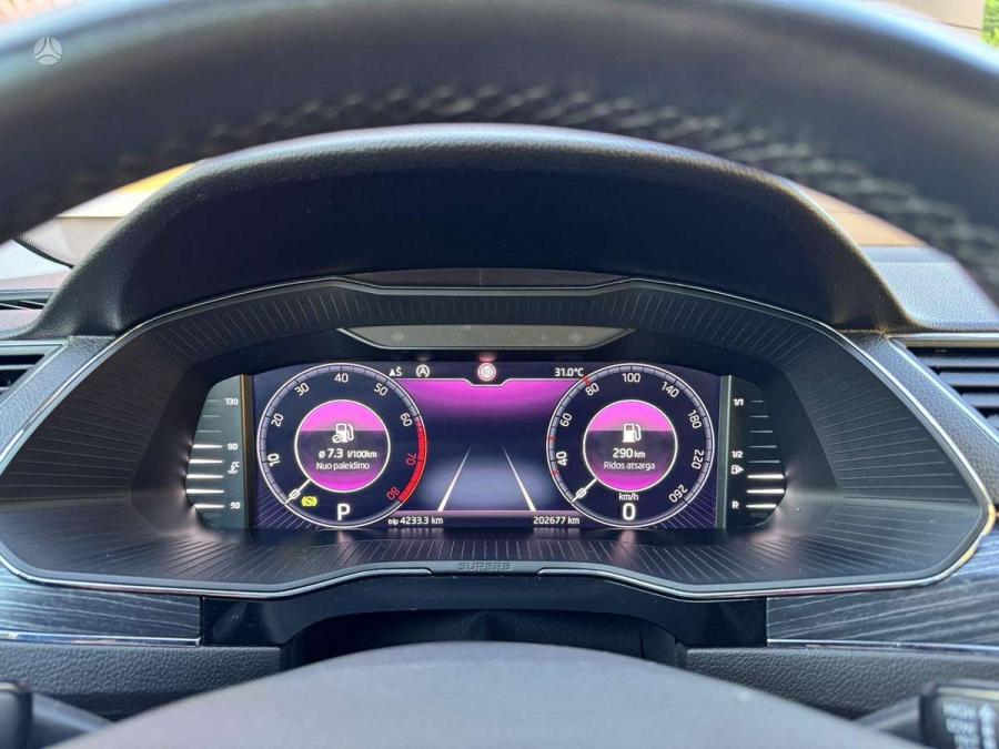Balts Skoda SuperB 2020 Viļņa, ar dzinēja tilpumu 1.50 L un nobraukumu 204 tūkst. km par 13600 €, foto 27 vietnē AUTOMOTO.COM.LV