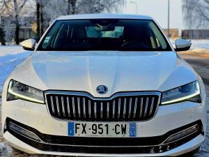 White Skoda SuperB 2021 in Taurage, with an engine capacity of 1.97 L and mileage of 178 thousand km for 15900 €, photo 2 on AUTOMOTO.COM.LV