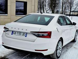 White Skoda SuperB 2021 in Taurage, with an engine capacity of 1.97 L and mileage of 171 thousand km for 15500 €, photo 8 on AUTOMOTO.COM.LV