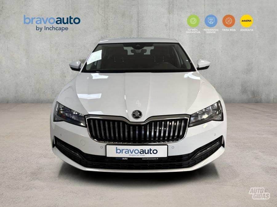White Skoda SuperB 2021 in Vilnius, with an engine capacity of 2.00 L and mileage of 149 thousand km for 21000 €, photo 8 on AUTOMOTO.COM.LV