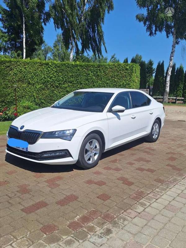 White Skoda SuperB 2021 in Silute, with an engine capacity of 1.97 L and mileage of 190 thousand km for 14500 €, photo 1 on AUTOMOTO.COM.LV