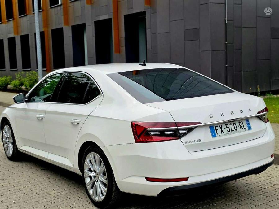 Balts Skoda SuperB 2021 Tauragė, ar dzinēja tilpumu 1.97 L un nobraukumu 187 tūkst. km par 14800 €, foto 6 vietnē AUTOMOTO.COM.LV