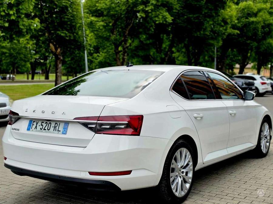 Balts Skoda SuperB 2021 Tauragė, ar dzinēja tilpumu 1.97 L un nobraukumu 187 tūkst. km par 14800 €, foto 8 vietnē AUTOMOTO.COM.LV
