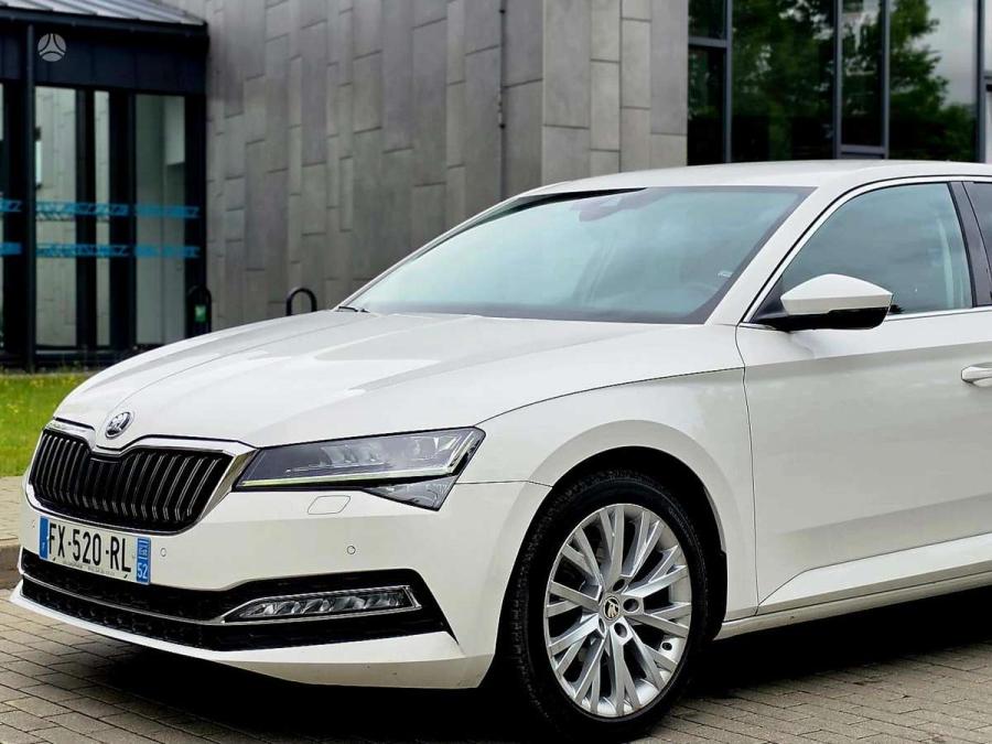 Balts Skoda SuperB 2021 Tauragė, ar dzinēja tilpumu 1.97 L un nobraukumu 187 tūkst. km par 14800 €, foto 11 vietnē AUTOMOTO.COM.LV