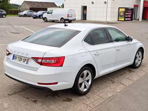 White Skoda SuperB 2022 in Taurage, with an engine capacity of 1.97 L and mileage of 250 thousand km for 12700 €, photo 15 on AUTOMOTO.COM.LV