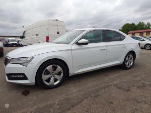White Skoda SuperB 2023 in Taurage, with an engine capacity of 1.97 L and mileage of 251 thousand km for 14100 €, photo 3 on AUTOMOTO.COM.LV