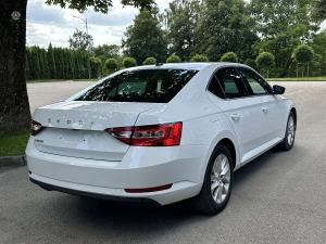 White Skoda SuperB 2024 in Taurage, with an engine capacity of 1.97 L and mileage of 16 thousand km for 19500 €, photo 5 on AUTOMOTO.COM.LV